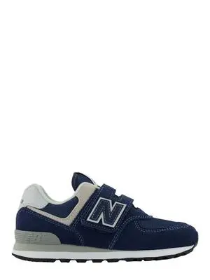 NEW BALANCE 574 Core Hook And Loopin Sneakers Navy Blue/white