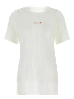 MAISON MARGIELA Logo-patch T-shirt - White
