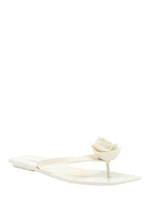 Jeffrey Campbell Jeffrey Campbell Sweeten Flip Flop Cream Shiny