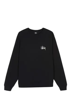 StÜssy Basic Crew - Black