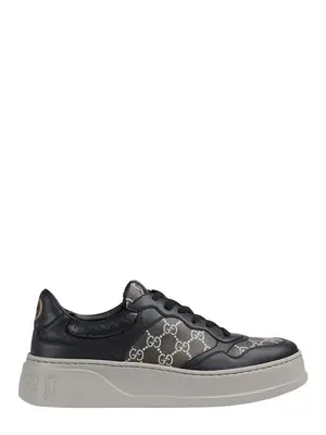 Gucci Gg Low Top Sneaker - Black