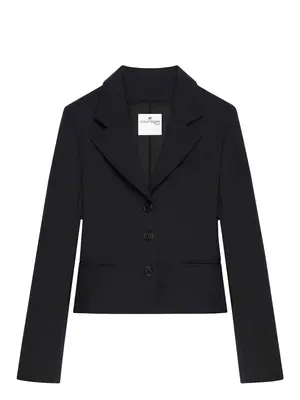COURREGES Tailored Blazer - Black