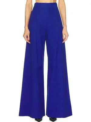 Carolina Herrera Wide Leg Pant - Ultramarine