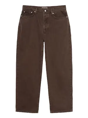 StÜssy Washed Canvas Straight Leg Jean - Brown