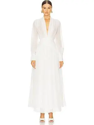 NICHOLAS Jocelyn Maxi Dress Ivory