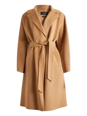 WEEKEND BY MAX MARA Civada Wool Coat - Camel