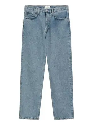 AGOLDE Jeans In Regenerated Cotton Denim - Light Blue
