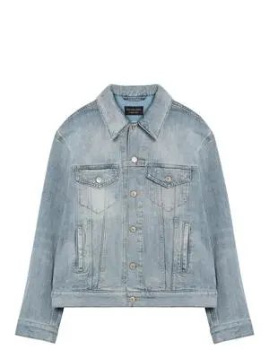 Balenciaga Denim Jacket - Light Blue