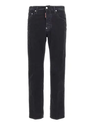 Dsquared2 642' Corduroy Pants - Blue