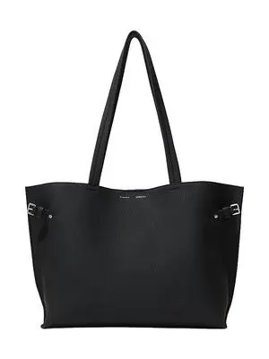 Proenza Schouler Days Leather Tote - Black/silver