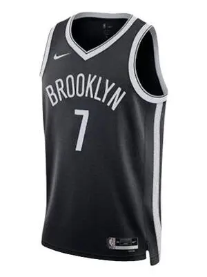 Nike Brooklyn Nets Icon Edition 2022/23 Nba Swingman Jersey - Black