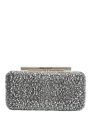 Alexander McQueen T-bar Clutch Bag - Black