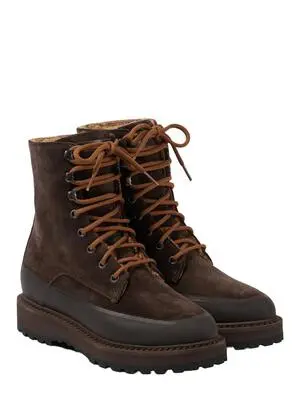 Le Monde Beryl Dolomite Lace-up Boots - Brown