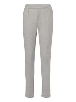Attico Cotton Fleece Sweatpants - Grey