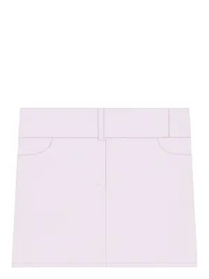COURREGES Belted Mini Skirt - Pink