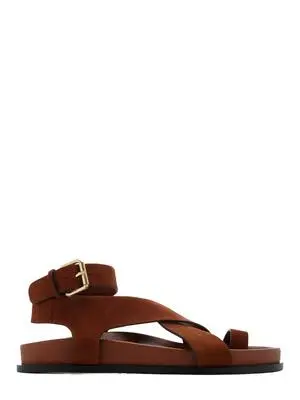 A.emery Jalen Suede Sandals - Tan