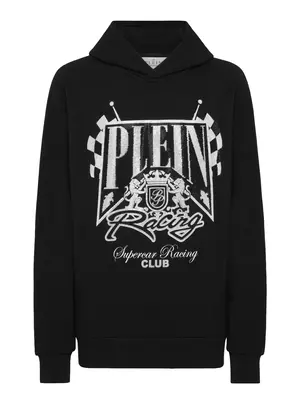 Philipp Plein Racing Club Hoodie - Black