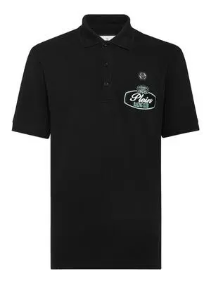 Philipp Plein Racing Club Polo Shirt - Black
