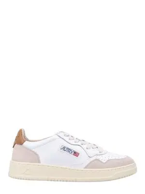 AUTRY Autry Medalist Low Sneakers White/brown Sugar
