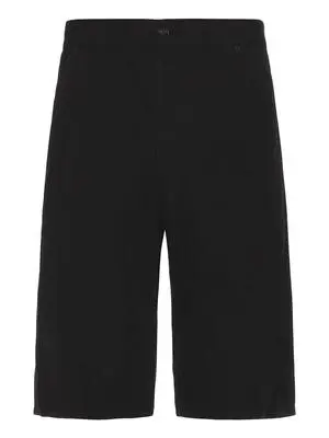 Saint Laurent Bermuda Work Short - Black