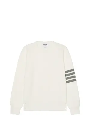 THOM BROWNE Thom Browne Milano Stitch Crew Neck Pullover