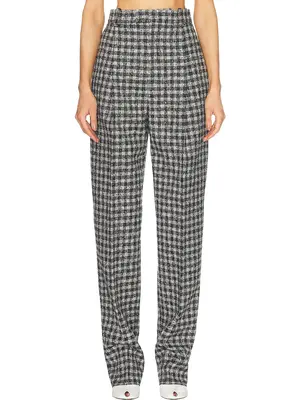 Bottega Veneta Pleated Pant - Black  Pear  & Khaki