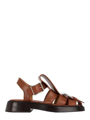 ALEXANDER MCQUEEN McQueen Buckle Flat