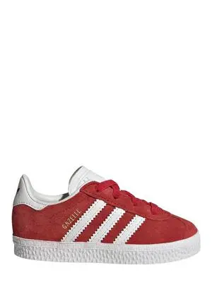 Adidas Gazelle Comfort Closure Laces - Better Scarelet Red/cloud White/gold Metallic