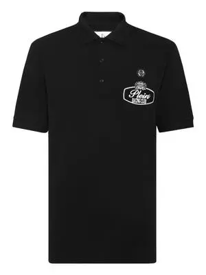 Philipp Plein Racing Club Polo Shirt - Black