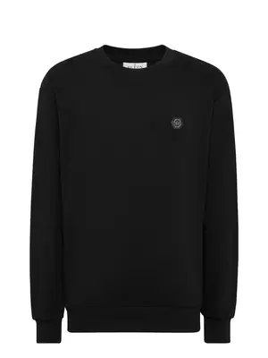 Philipp Plein Embroidered Logo Sweatshirt - Black