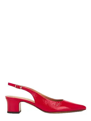 MANSUR GAVRIEL Pointy Toe Slingback - Poppy