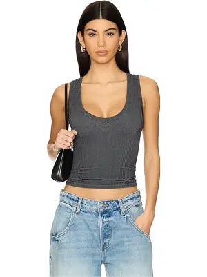 Free People X Intimately Fp Clean Slate Tank - Black