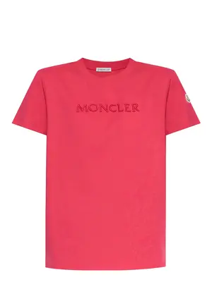 Moncler Logo T-shirt - Pink