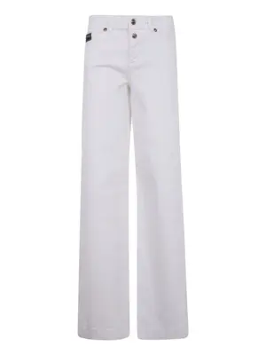 VERSACE Versace Jeans Couture Logo-Lettering Jeans