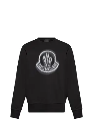 Moncler Logo Sweatshirt - Black