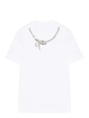 GIVENCHY Givenchy Crystal-detail T-shirt