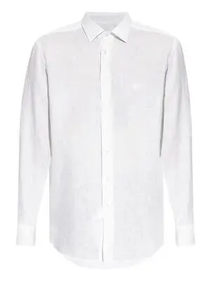 Etro Pegaso-embroidered Shirt - White