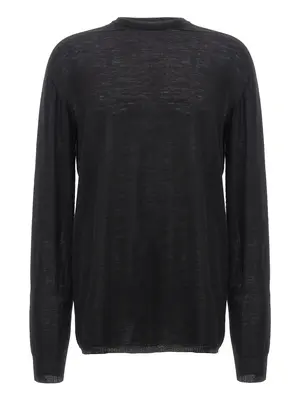 Rick Owens Round-neck Jumper - Black