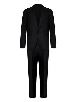 FRANZESE COLLECTION Virgin Wool Suit - Black