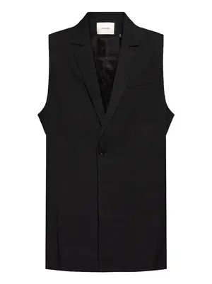 ENTIRE STUDIOS Plateau Vest - Black