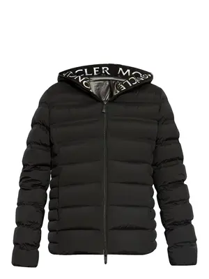 Moncler Padded Hooded Jacket - Black