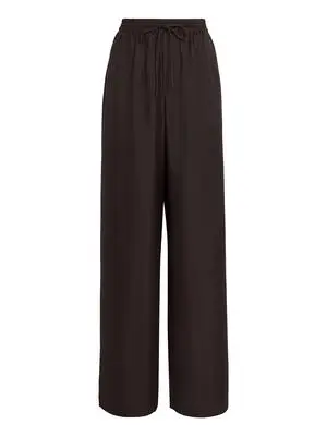 RÓHE Silk Wide-Leg Trousers