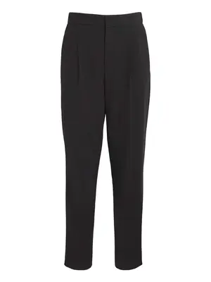GIORGIO ARMANI Virgin Wool Straight Leg Trousers