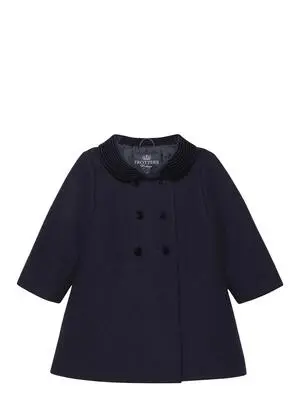 TROTTERS Trotters Wool Double-Breasted Classic Coat