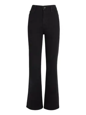 FRAME The Narrow Barrel Leg Jeans - Black
