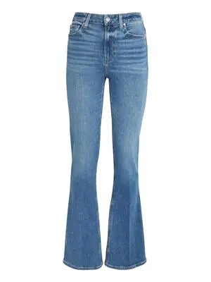 Paige High-rise Flare Jeans - Blue