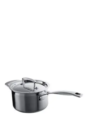 LE CREUSET 3-ply Stainless Steel Sauce Pan - Silver