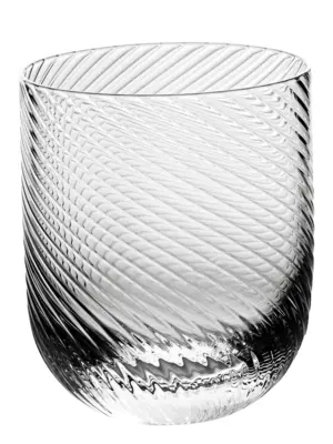 RICHARD BRENDON Set Of 2 Optic Tumblers - Clear