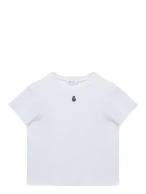 Alexander McQueen Cotton Skull-embroidered T-shirt - White