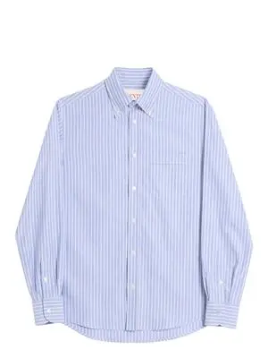 Valentino Garavani Cotton Stripe Shirt - Blue